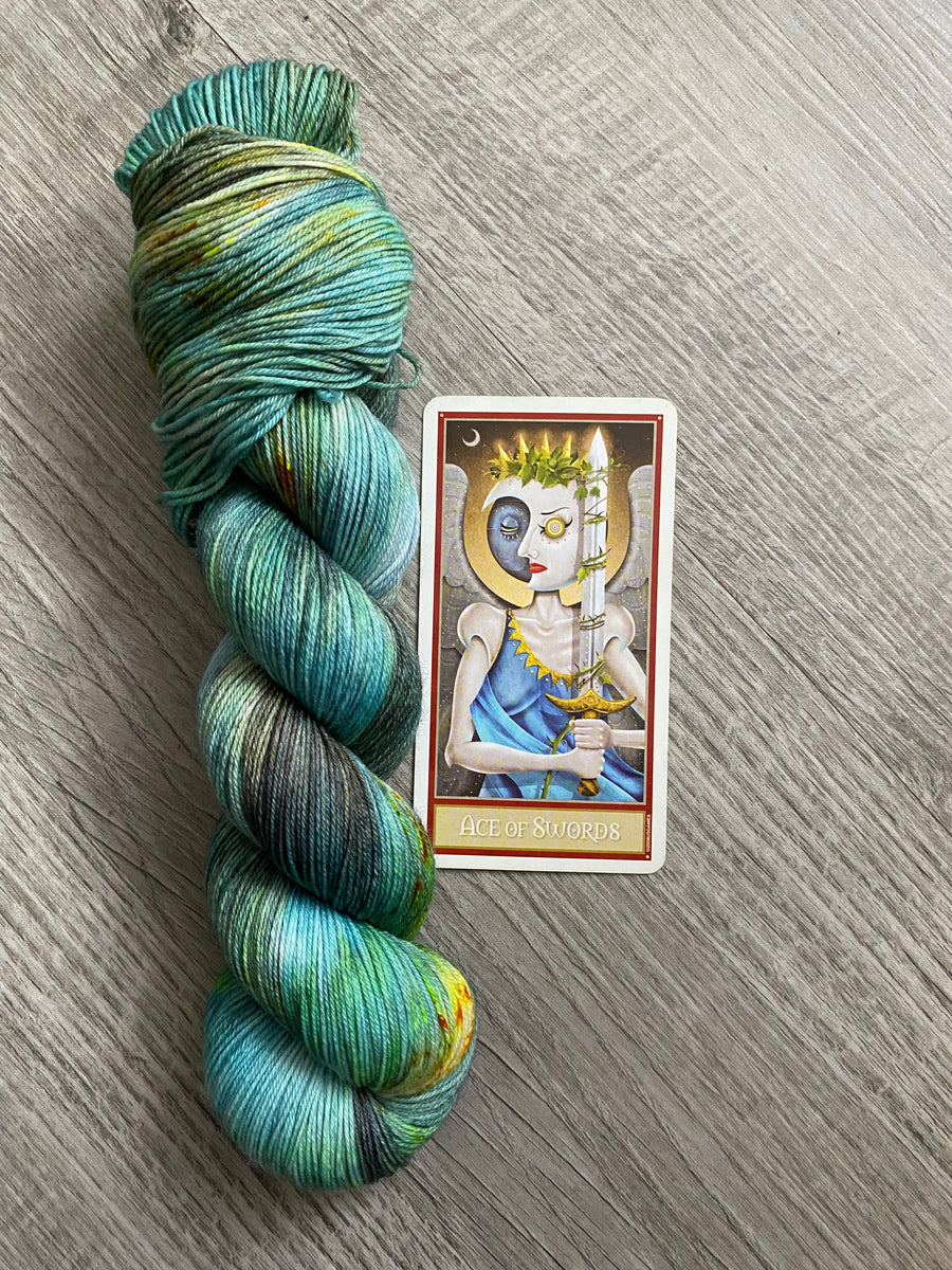 “Ace of Swords” Four Aces Wholesale Tarot Yarn Collection – The Art Of ...